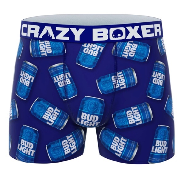 Underwear & Socks | Crazyboxer Bud Light Can Mens Boxer Briefs | Poshmark